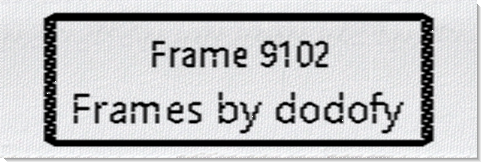 Symbols Frames Dodofy